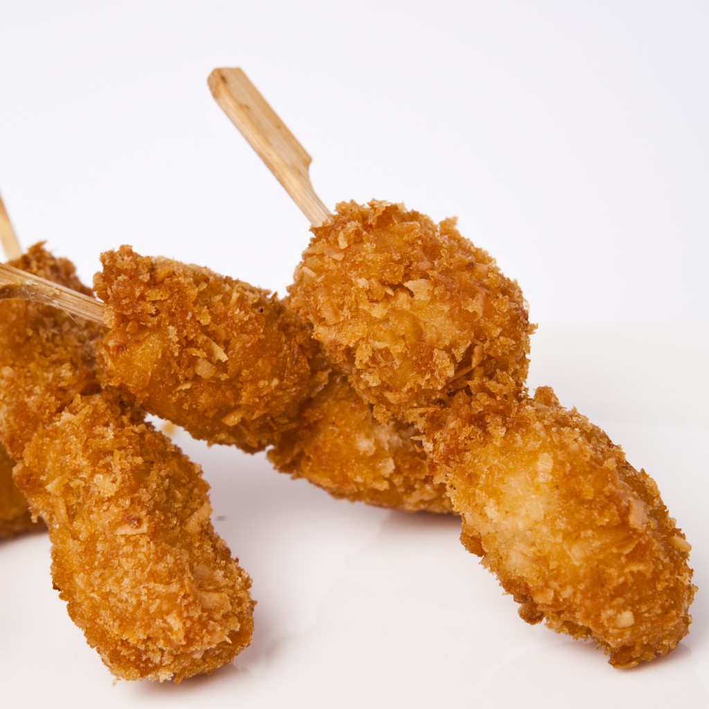 Brochette de poulet pané coco massaman surgelée - Thaï Tapas | Freshpack